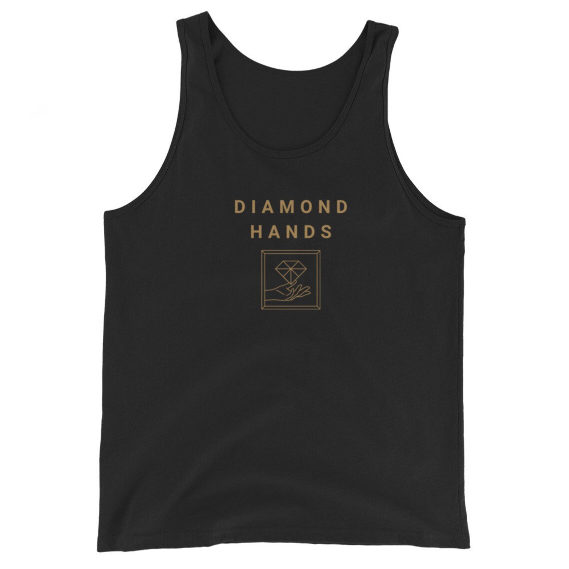Diamond Hands Tank Top Made In The USA | Etsy