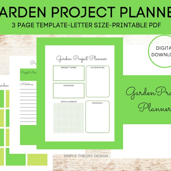 Project Planner - Etsy
