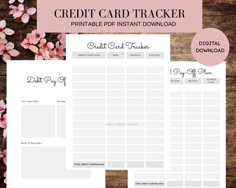 Credit Card Organizer | Etsy