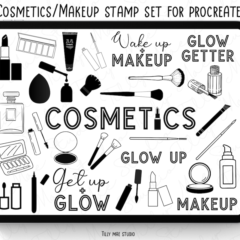 Makeup Stamps - Etsy