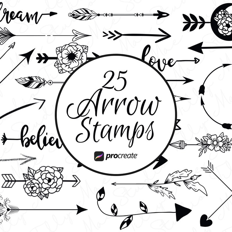 Arrow Stamp - Etsy
