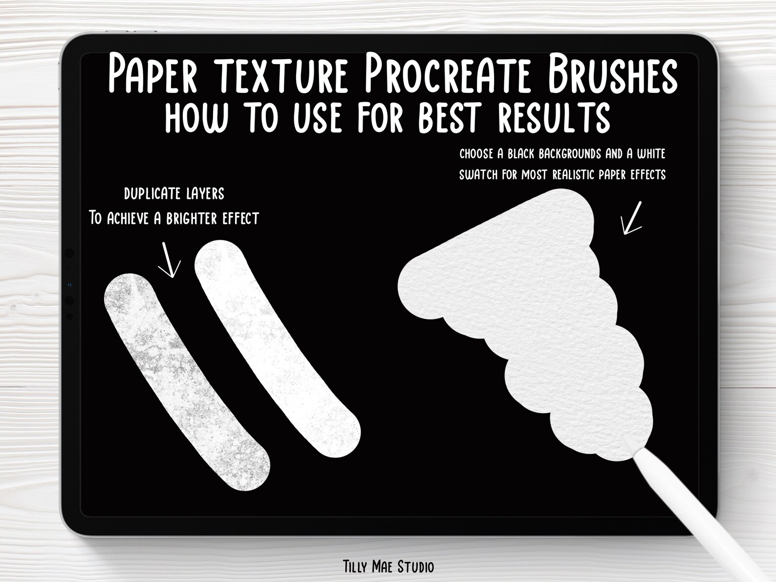 Procreate Paper Brushes Paper Procreate Textured Procreate Paper Files ...