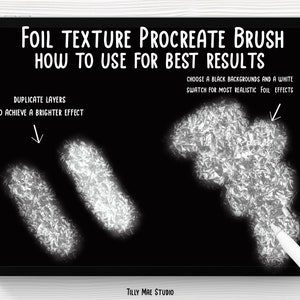 Realistic 3D Metallic Foil Procreate Brush Set: Aluminium Texture for Digital Art and Design - Etsy