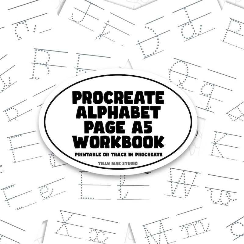 Procreate Workbook - Etsy