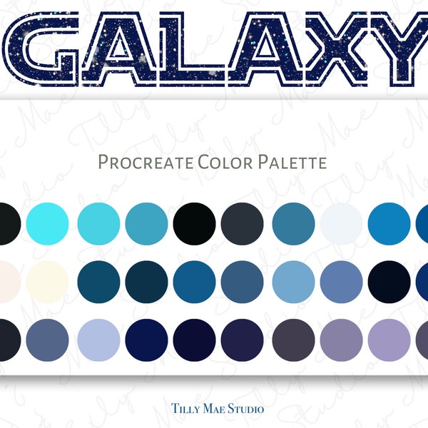 Sci Fi Color Palette - Etsy