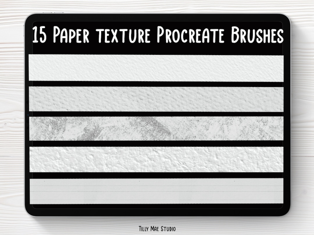Procreate Paper Brushes Paper Procreate Textured Procreate Paper Files ...