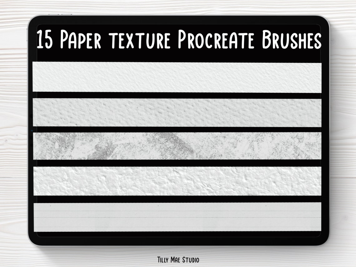 Procreate Paper Brushes Paper Procreate Textured Procreate Paper Files ...
