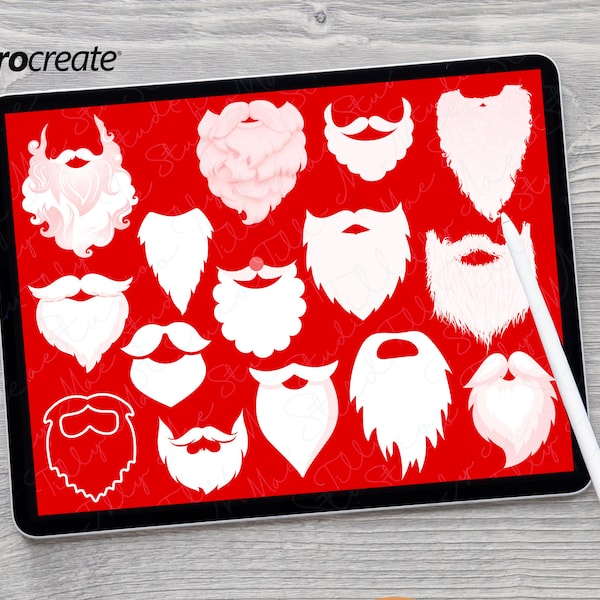 Santa Beard - Etsy