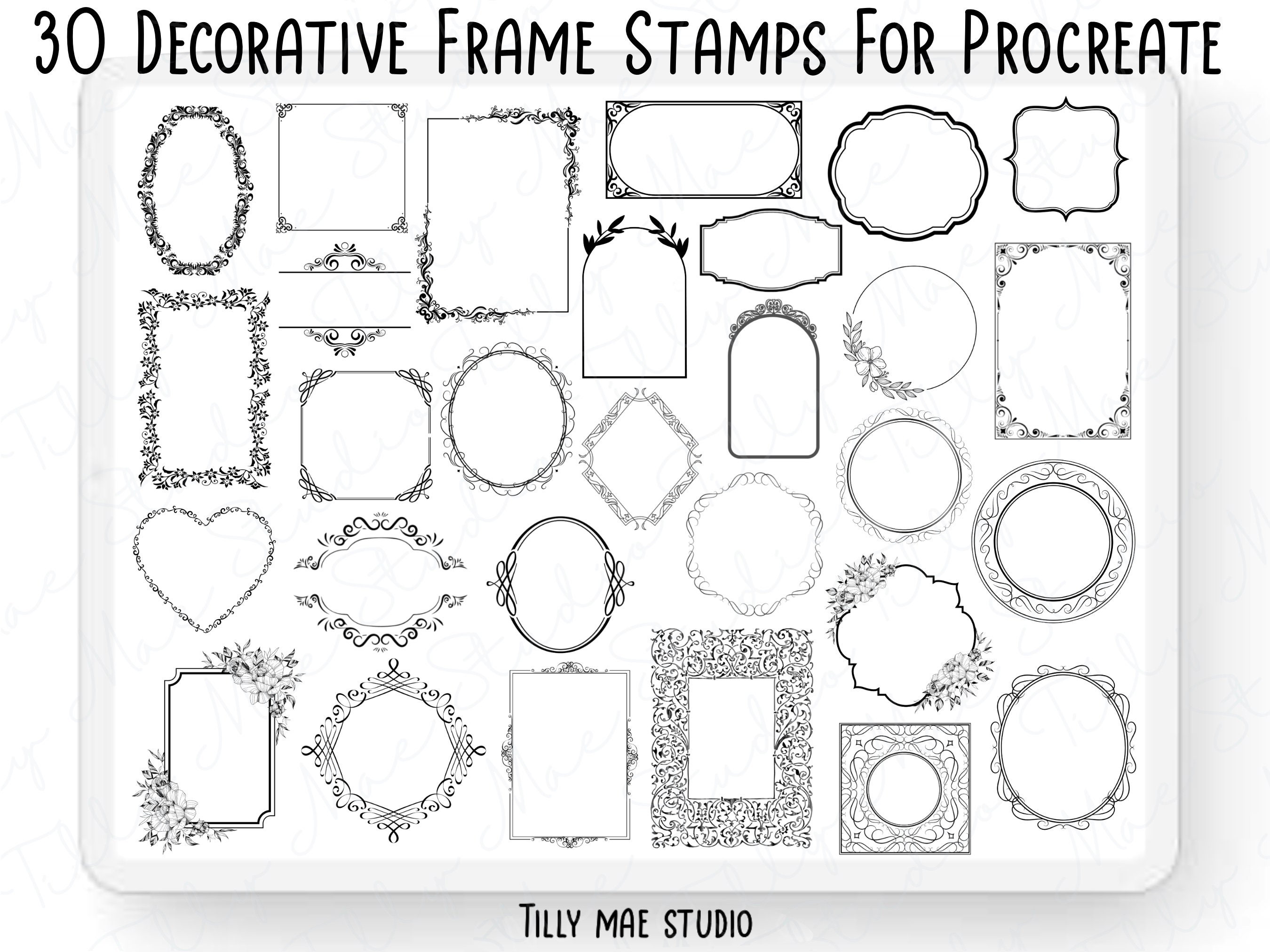 Decorative Text Frames