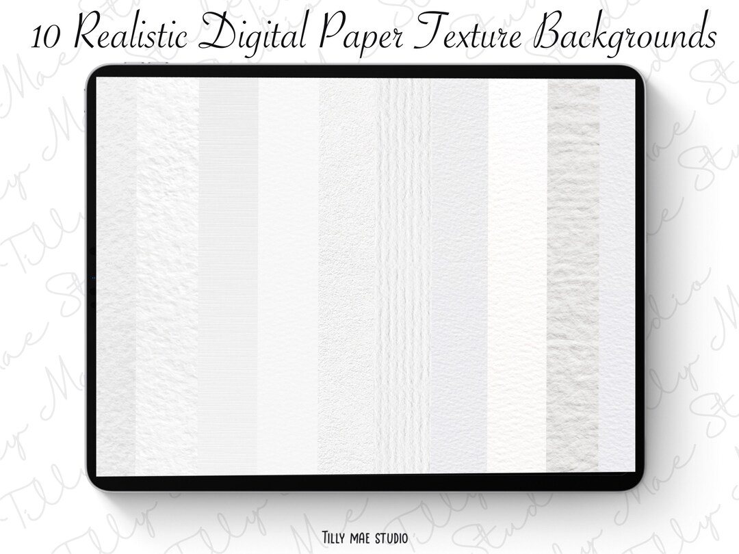 Realistic Canvas & Paper Textures: Digital Backgrounds for Artists ...