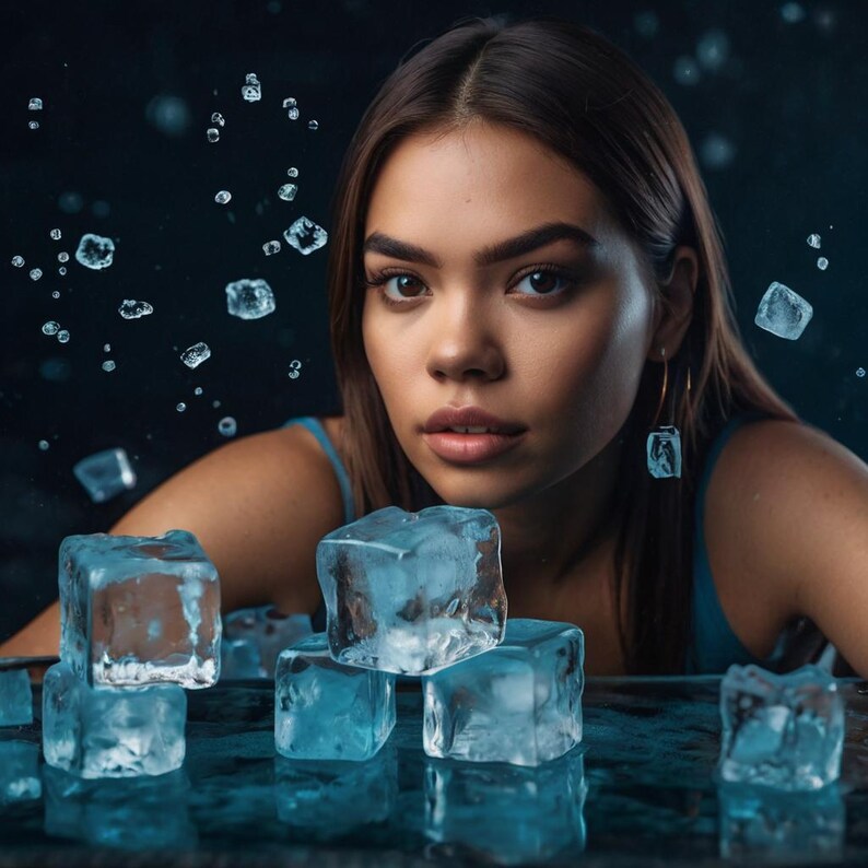 15 Ice Cube Overlays | Realistic PNG Overlays for Photography ...