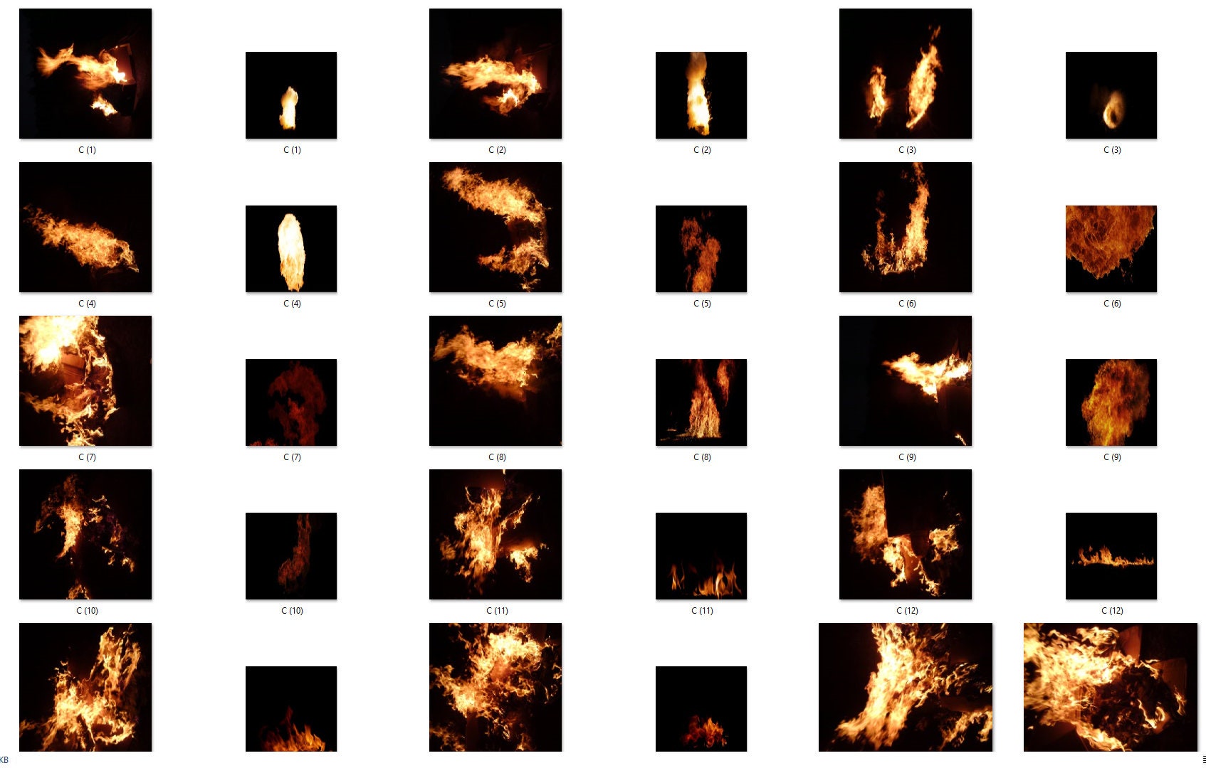 Fire Overlays , 32 Pack ,wallpaper , Digital Overlays, Photoshop ...