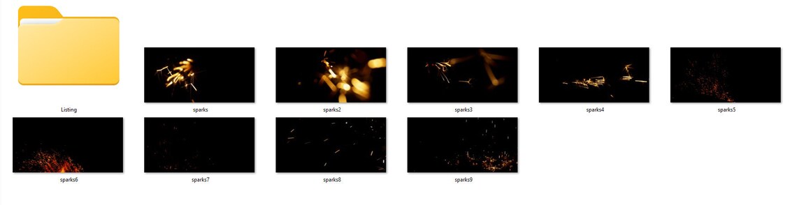 Spark Overlays , 9 Overlays Pack, Digital Overlays,photoshop Overlays ...