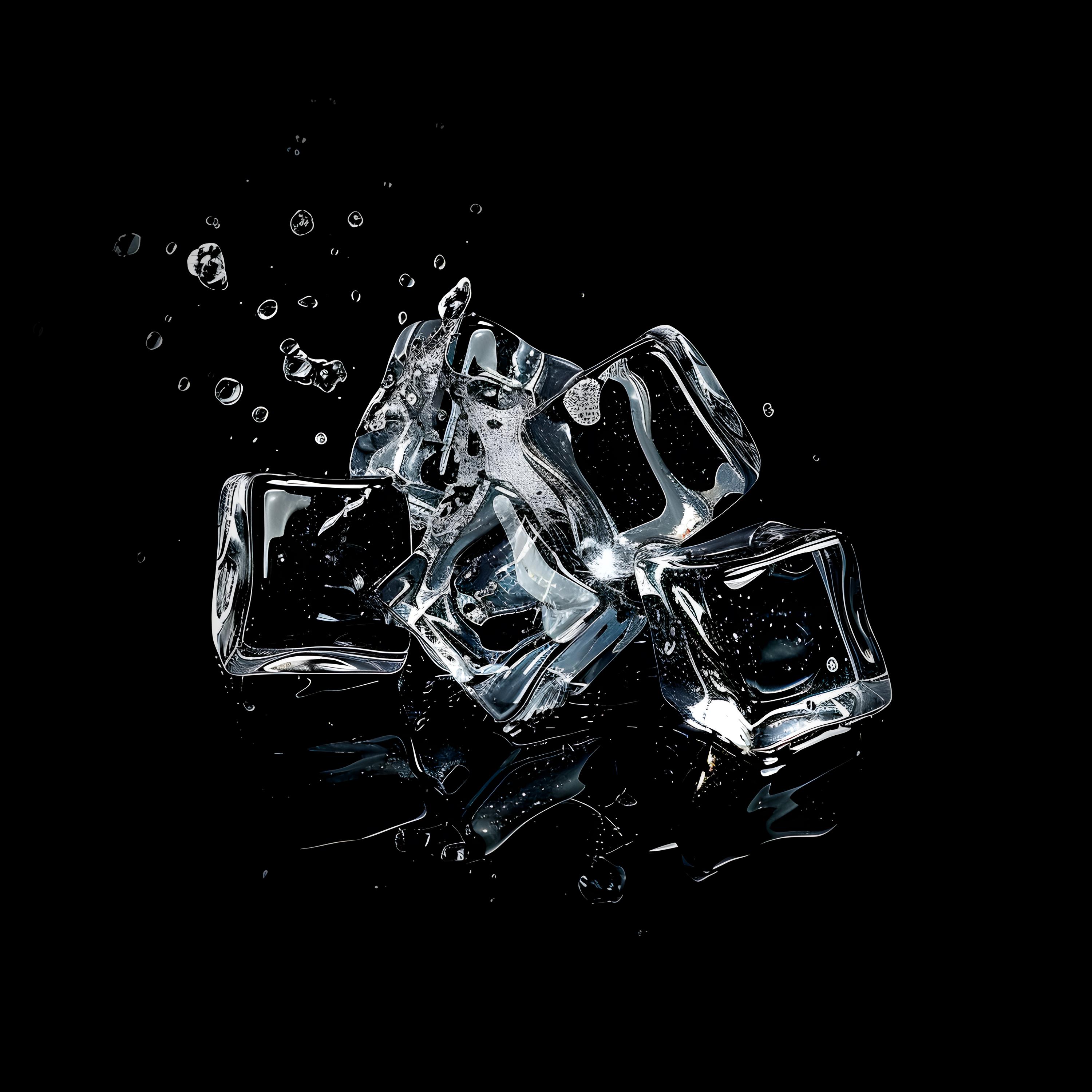 15 Ice Cube Overlays | Realistic PNG Overlays for Photography ...