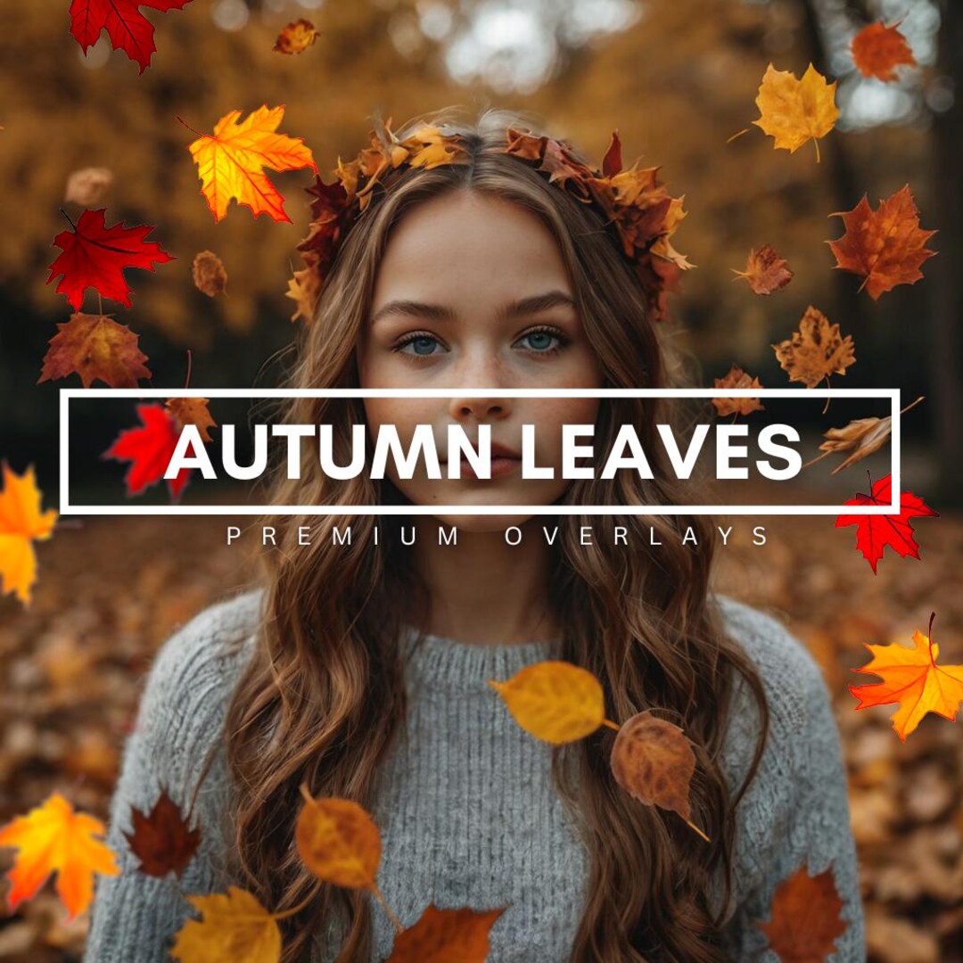 15 Autumn Leaves Overlays - Fall Leaf Pngs for Photoshop, Fall Leaves ...