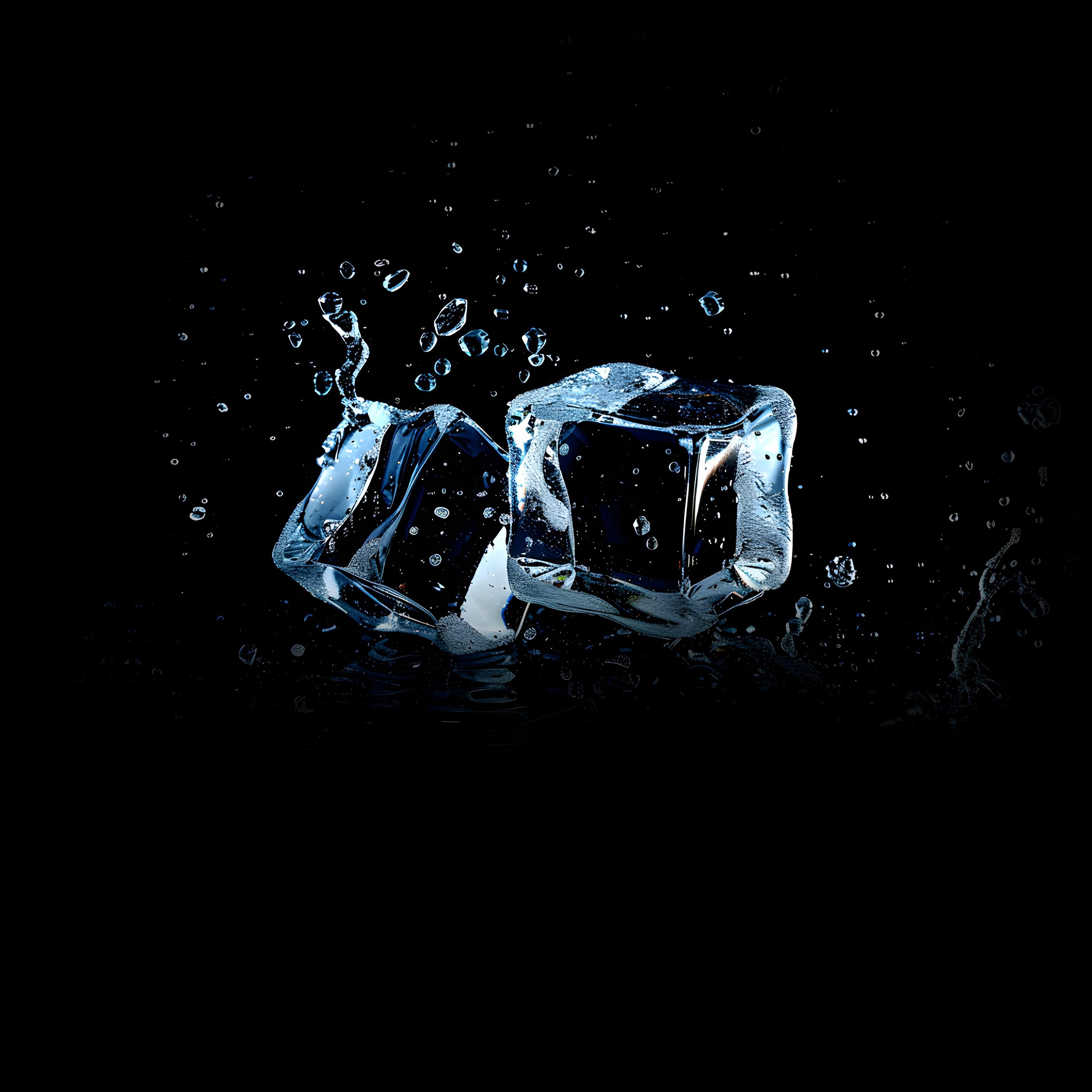 15 Ice Cube Overlays | Realistic PNG Overlays for Photography ...
