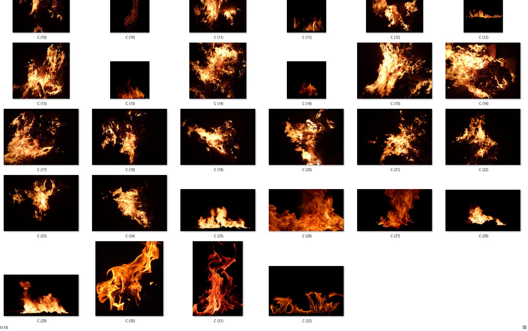 Fire Overlays , 32 Pack ,wallpaper , Digital Overlays, Photoshop ...