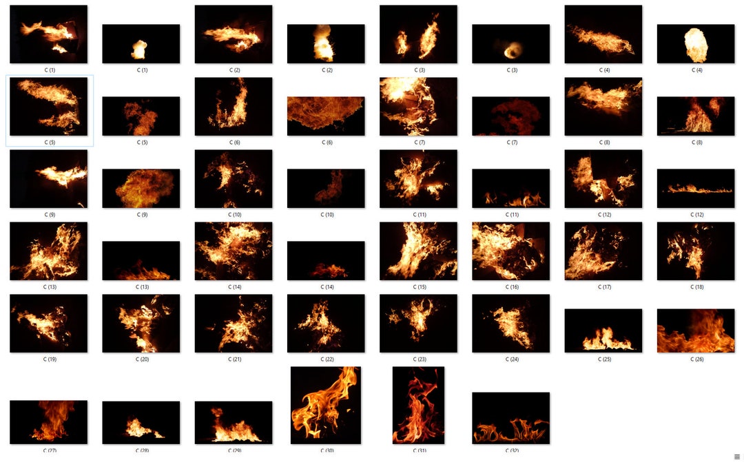 Fire Overlays , 32 Pack ,wallpaper , Digital Overlays, Photoshop ...