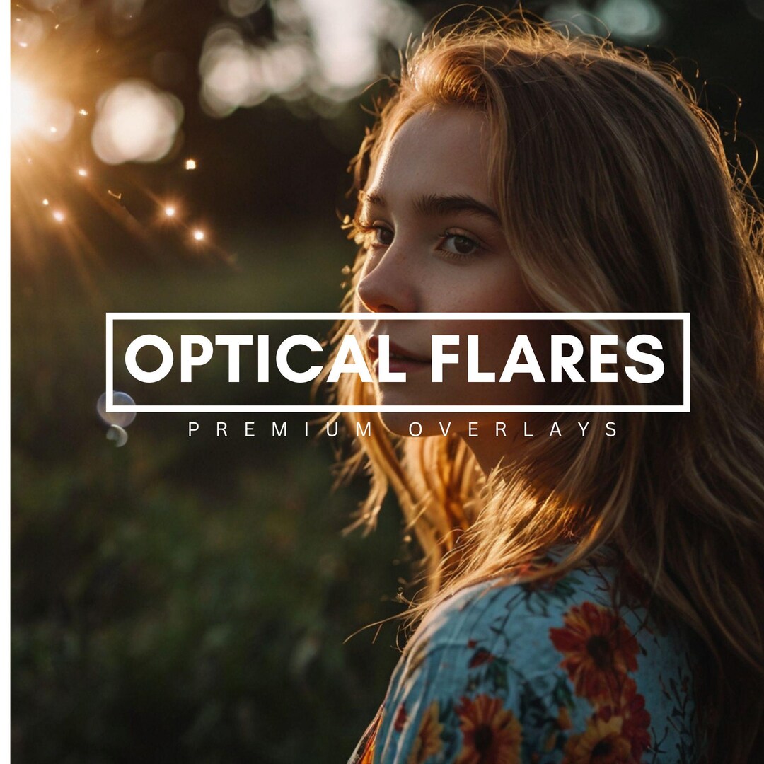 50 Optical Flares PNG Overlays for Photography & Video | Lens Flares ...