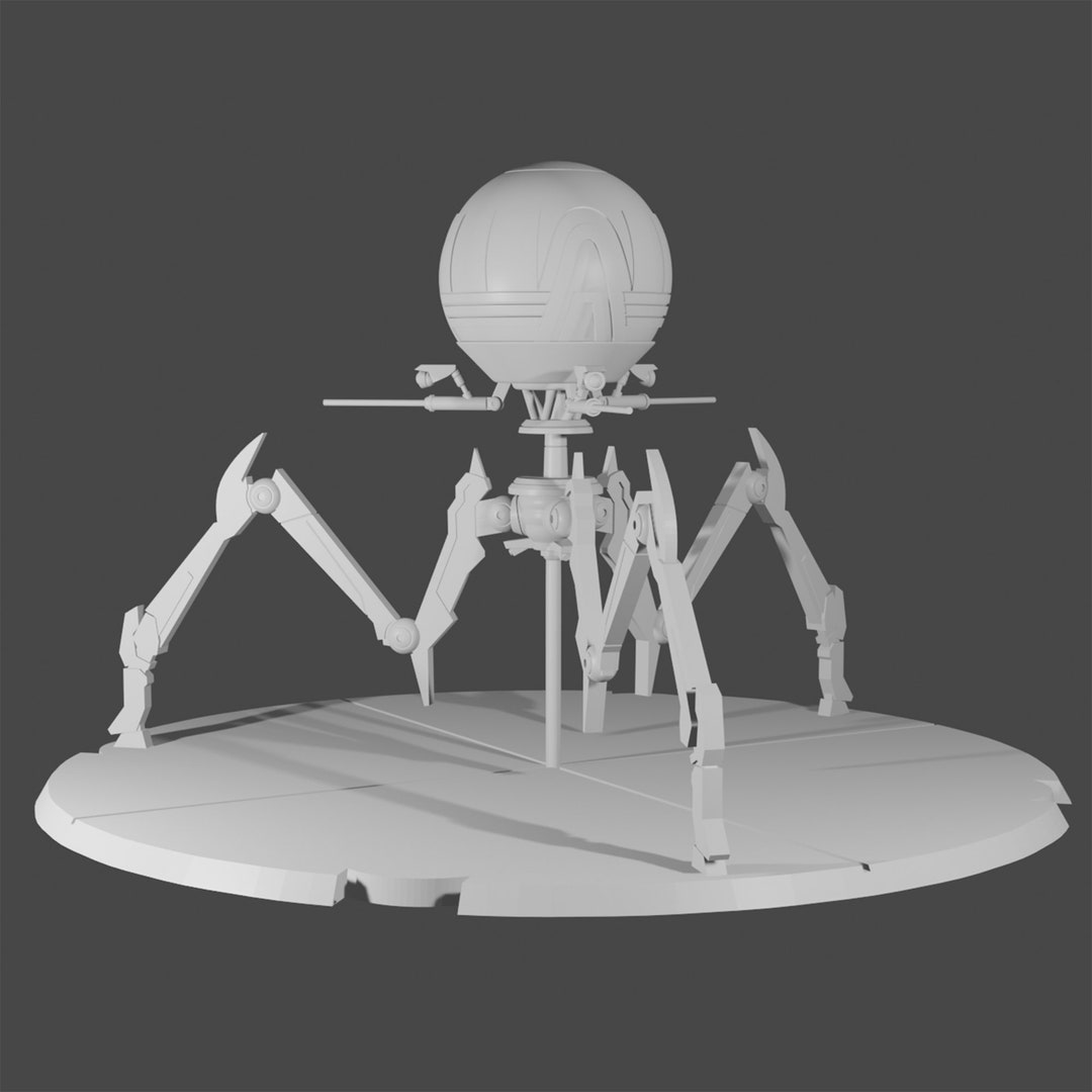 Star Wars Legion - Tri Droid Walker. STL (DIGITAL DOWNLOAD) - Etsy