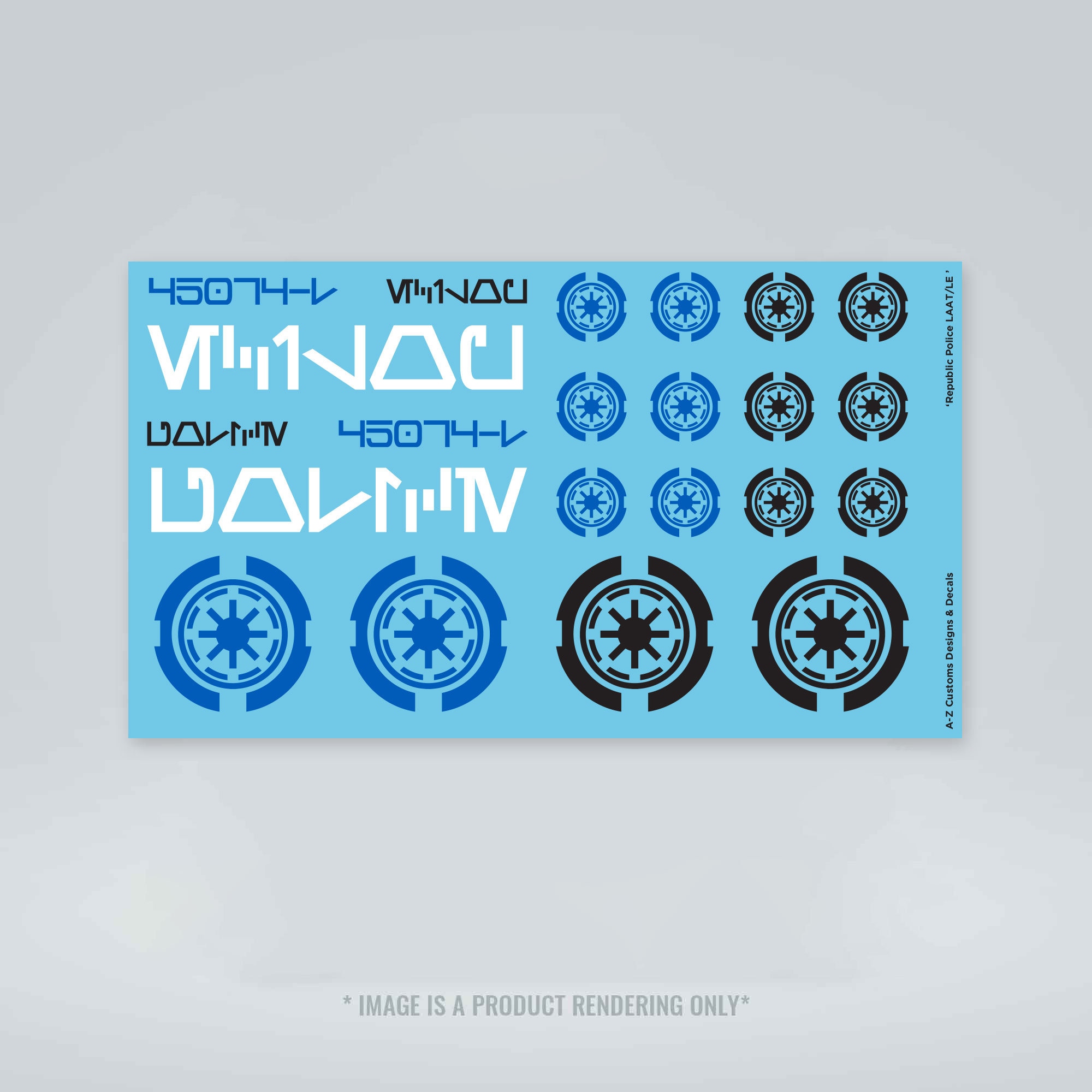 Star Wars: Legion LAAT/LE Waterslide Decals - Etsy