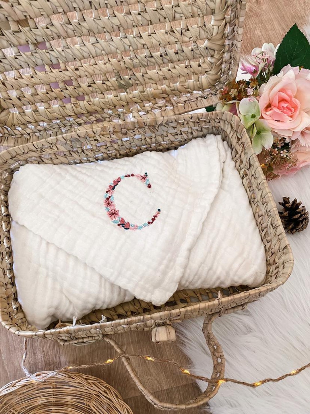 Couverture toute douce / couverture personnalisée / couverture bébé ...