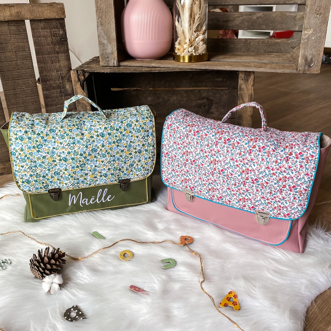 Cartable, cartable ecolier, cartable personnalisé, sac cartable ...