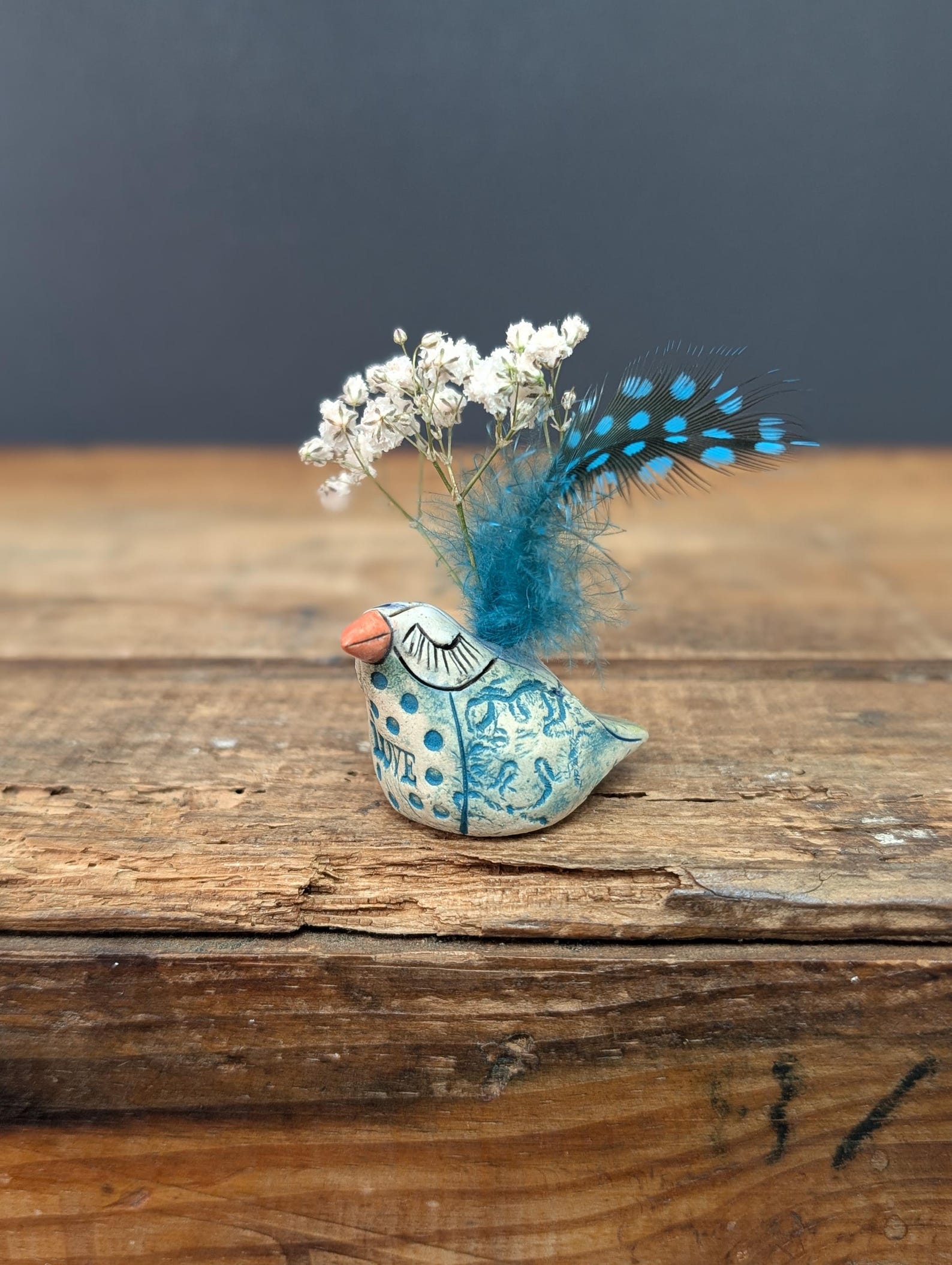Quirky Bird Bud Vase - Etsy
