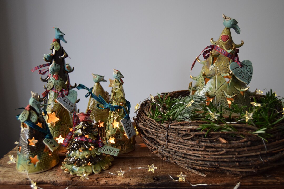 Artisan Tealight Trees - Etsy