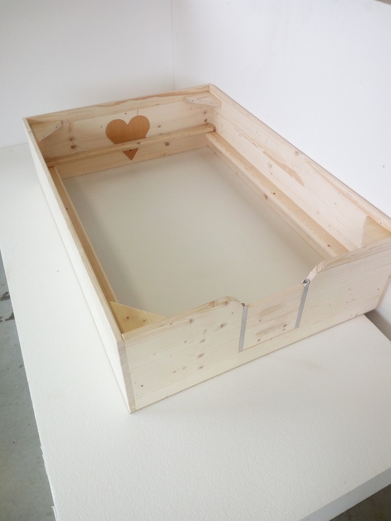 Litter Box Dog Puppy Box Dog Litter Box Wood Puppy Box Solid Wood Dog Bed Wood Puppy Bed Wood Etsy Canada