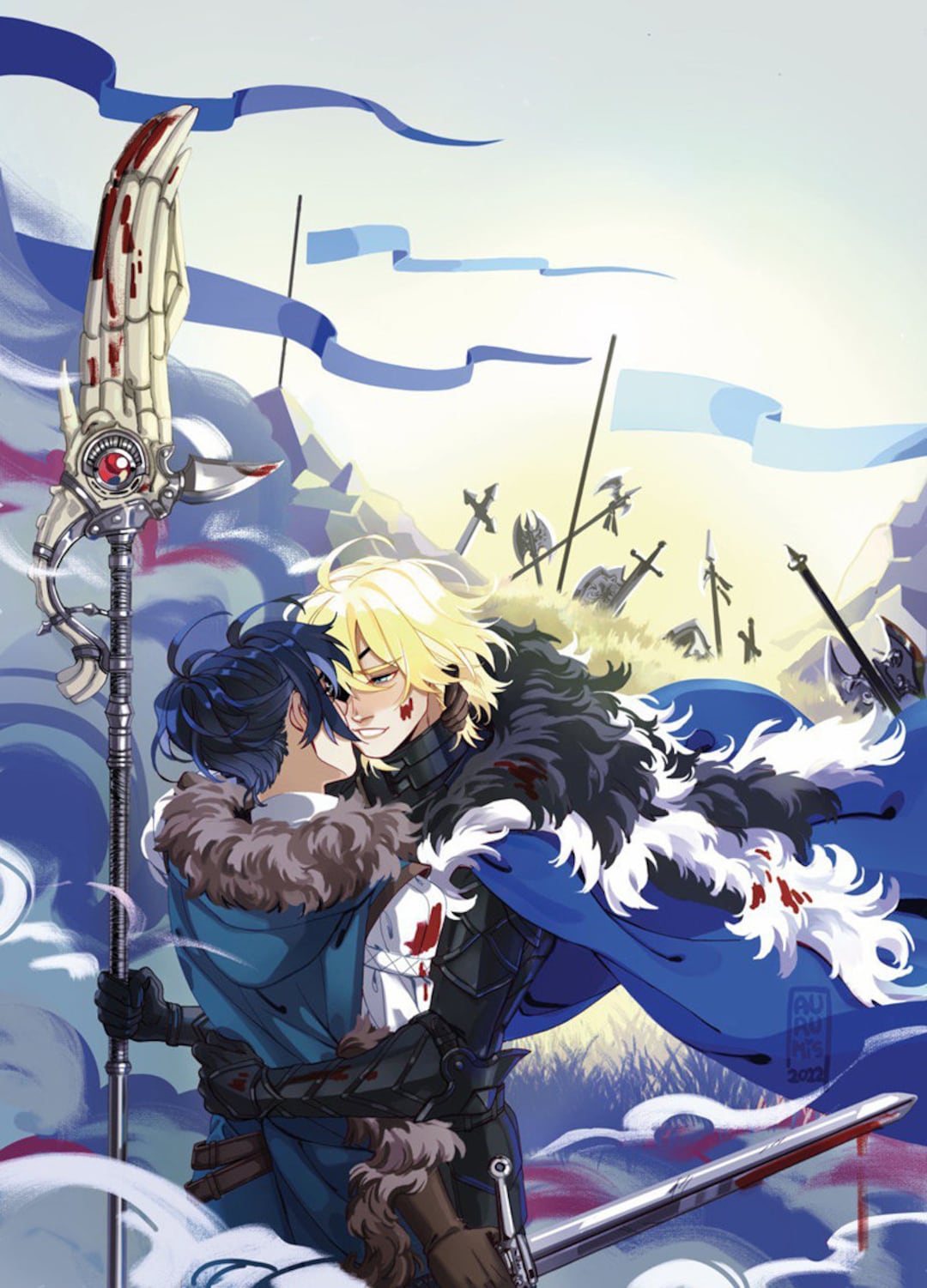 Dimitri X Felix Print A5 - Dimilix Fire Emblem Three Houses - Dimitri ...