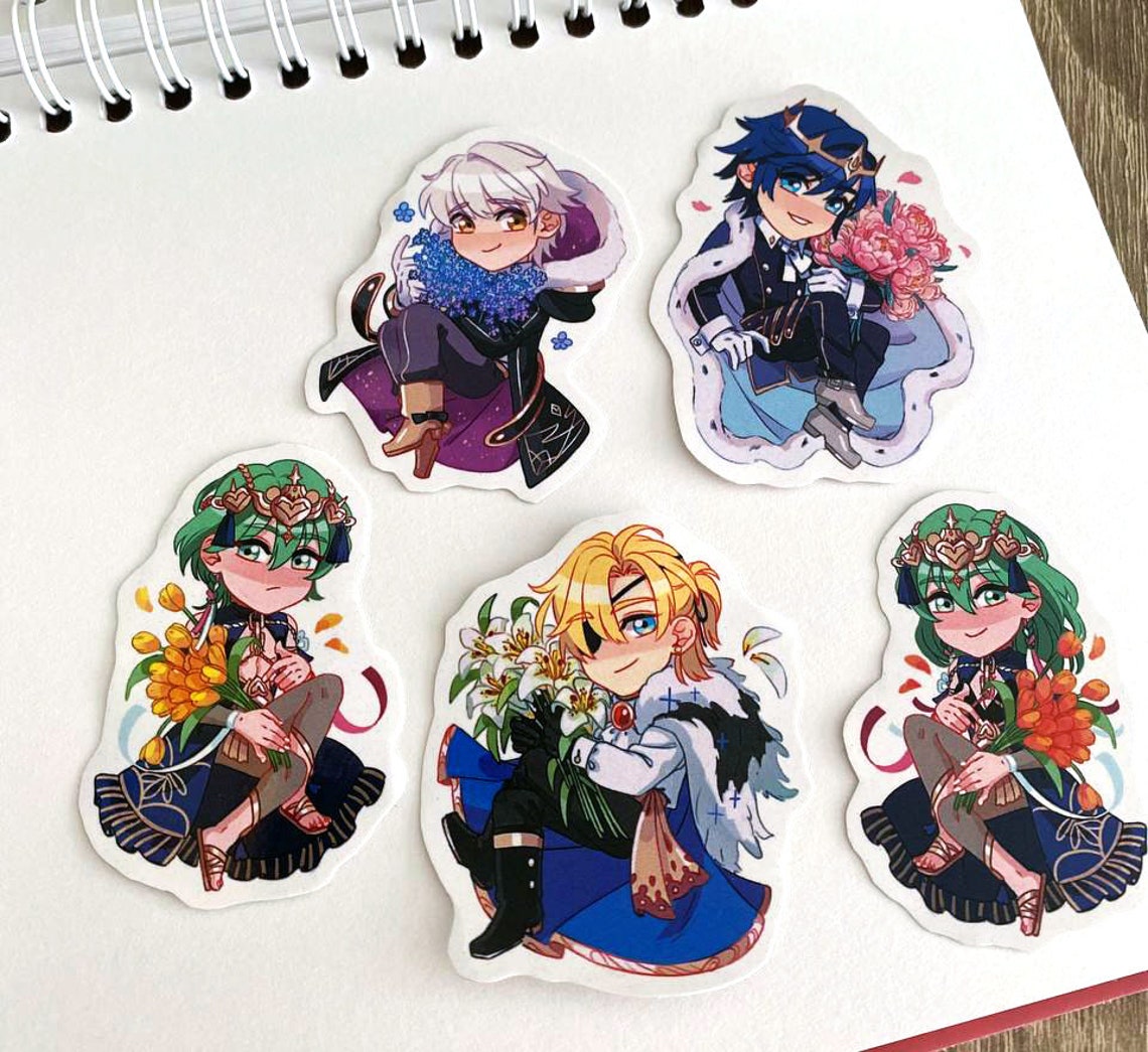 STICKERS Fire Emblem Awakening and Fire Emblem Three Houses - Etsy