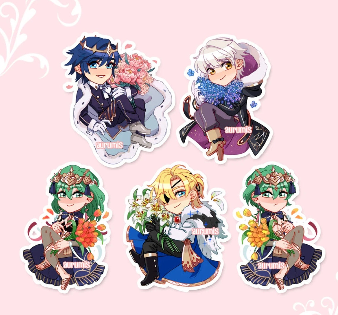 STICKERS Fire Emblem Awakening and Fire Emblem Three Houses - Etsy