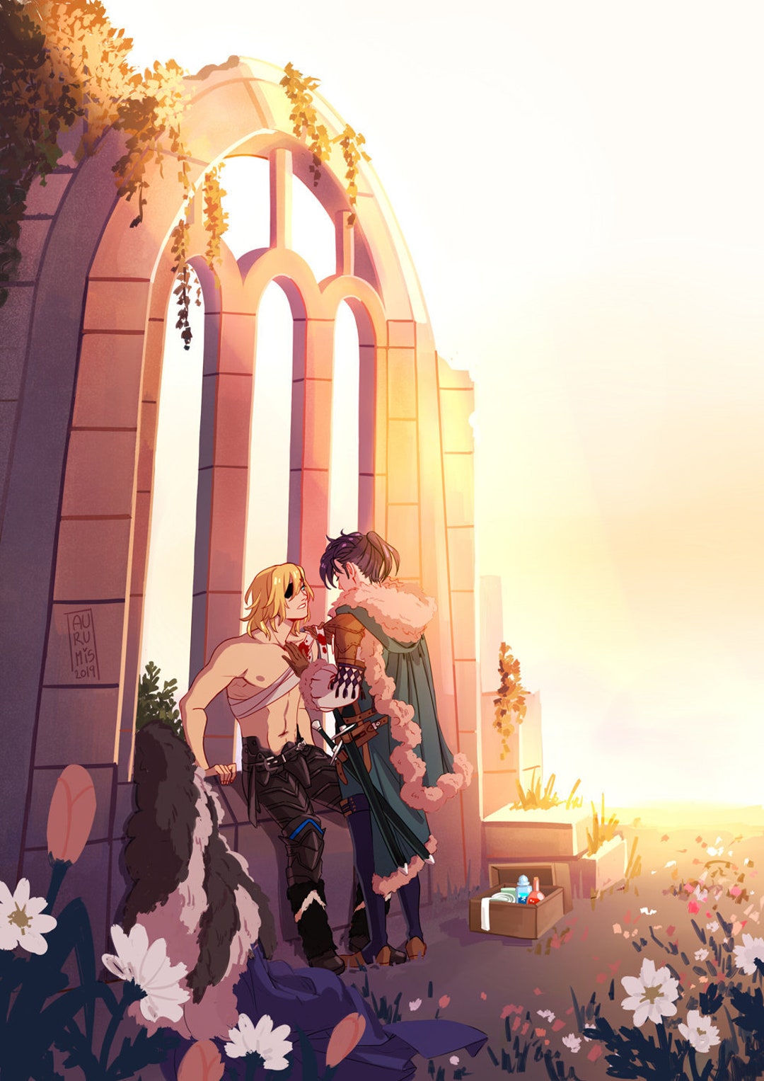 Dimitri X Felix - Fire Emblem Three Houses - Print A5 - Etsy