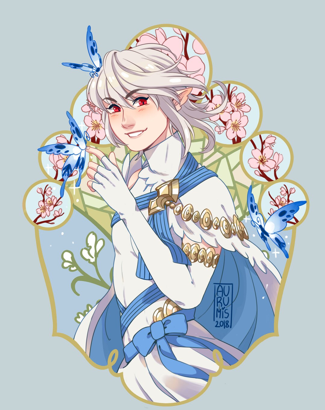 LIMITED STOCK - Corrin Adrift - Fire Emblem Fates - Print A5 - Etsy