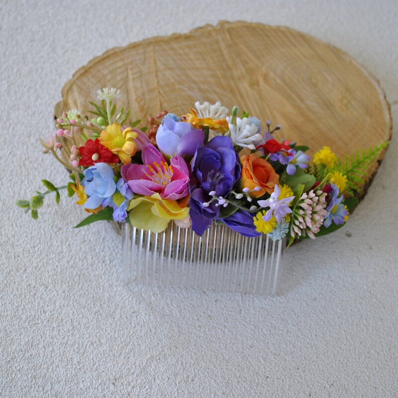 Colorful Hair Comb - Etsy