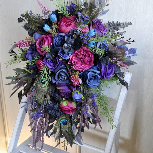 Cascading Bouquet - Etsy