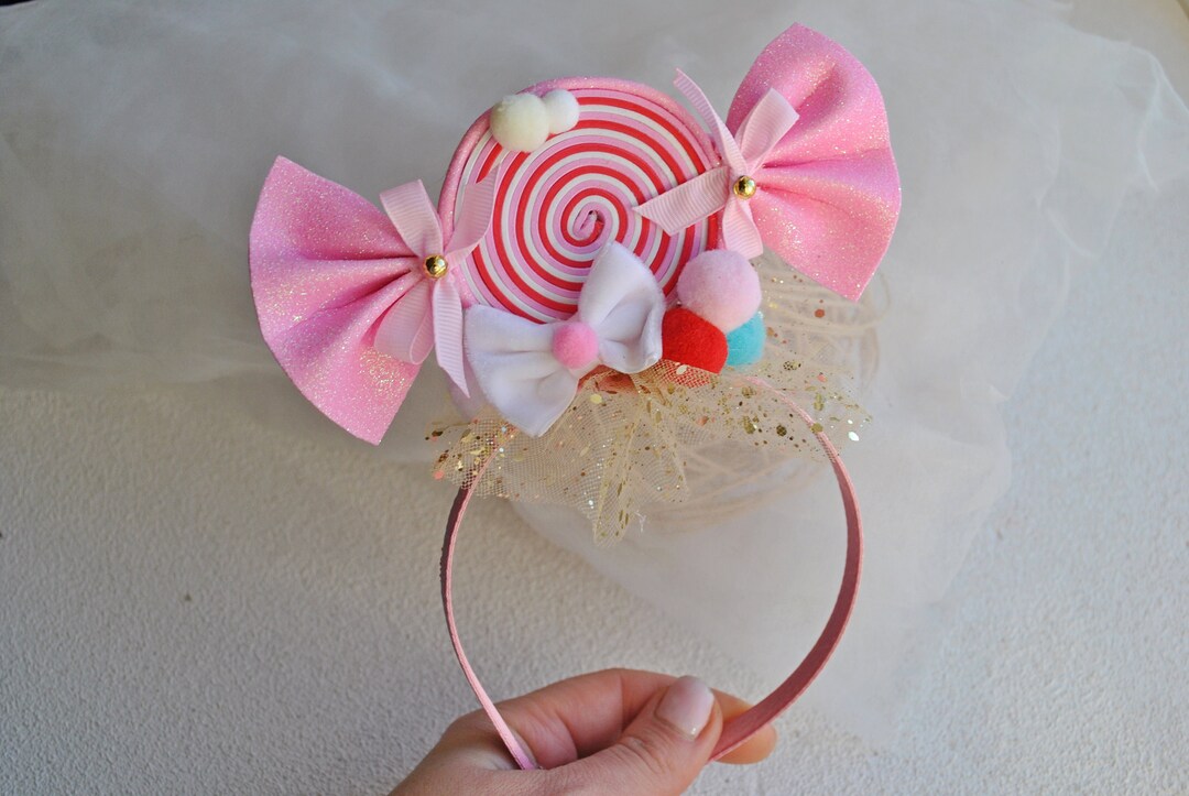 Cristmas Candy Cane Headband Winter Girl Accessories - Etsy