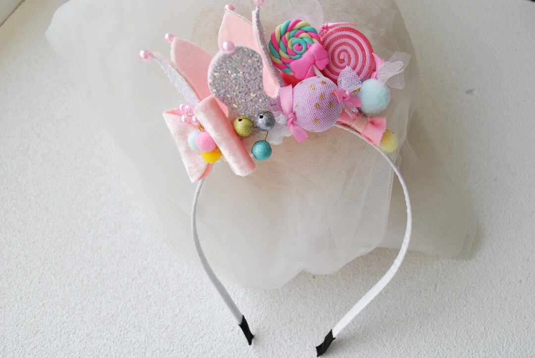 Christmas Candy Cane Headband, Winter Girl Accessories, Christmas Hair ...