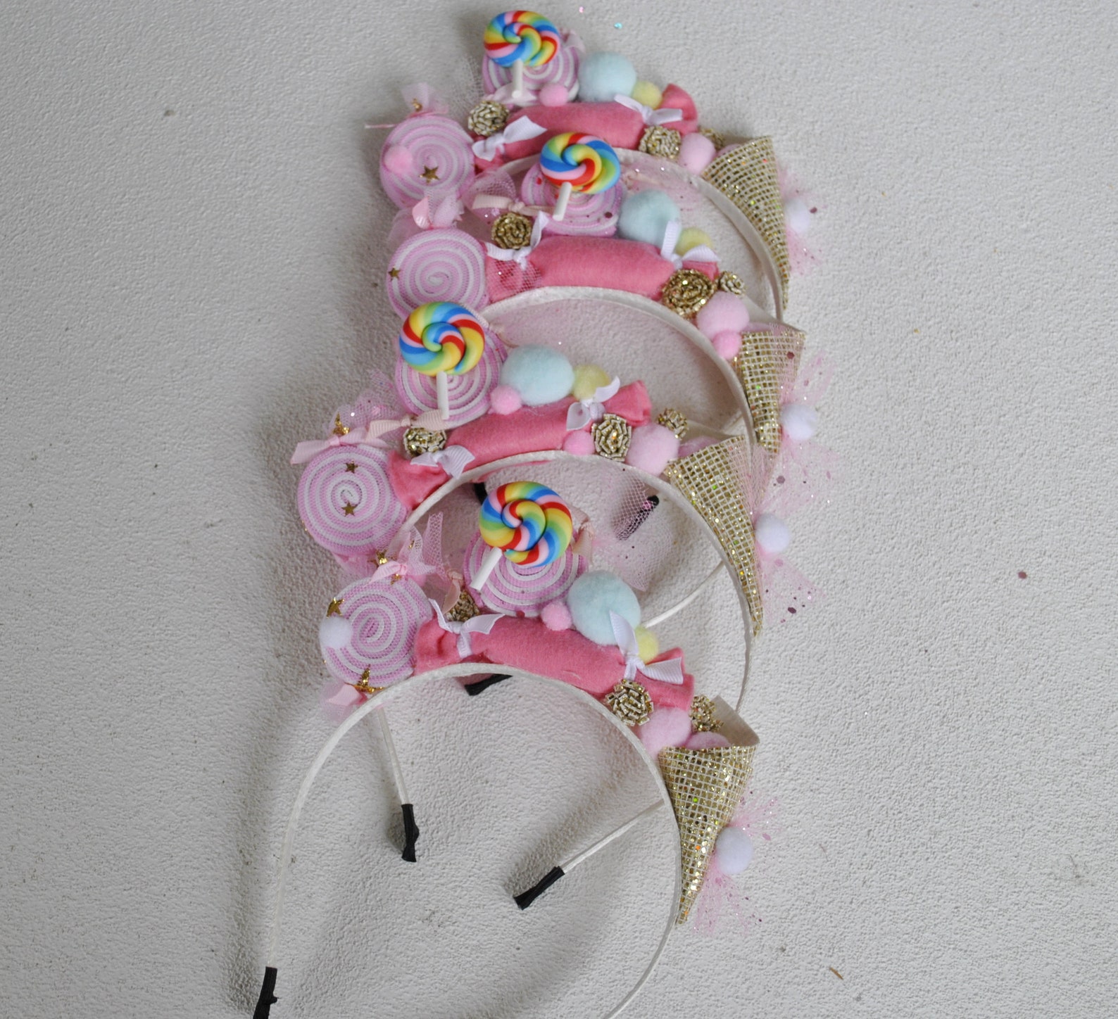 Christmas Candy Cane Headband Winter Girl Accessories - Etsy