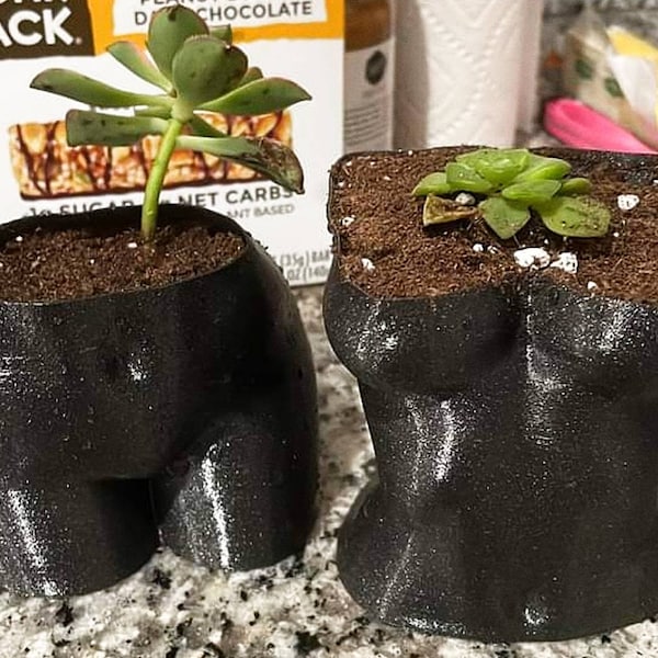 Female Body Planter - Etsy