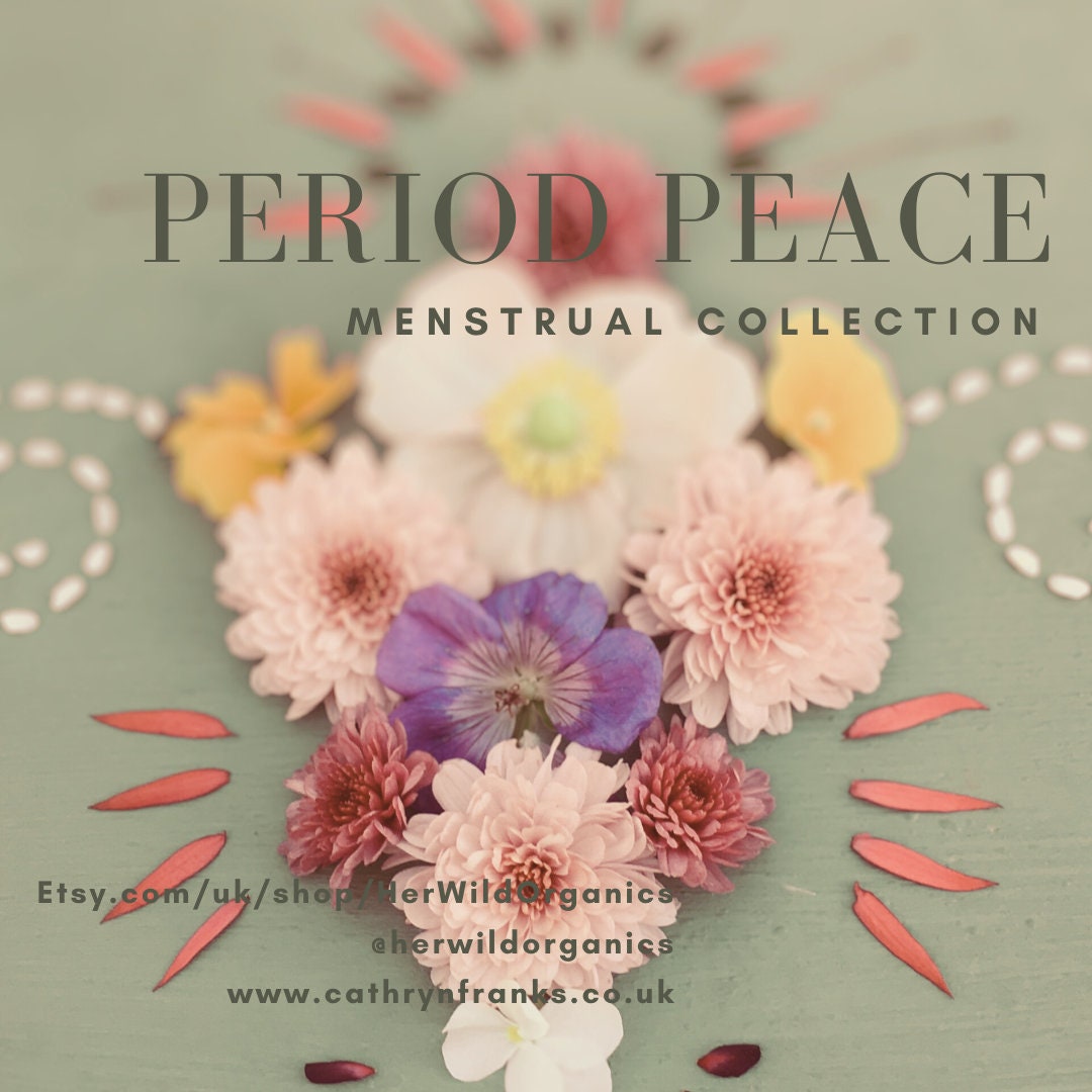 Period Support Gift Set : Organic Castor Oil Kit & Perineal Steaming ...