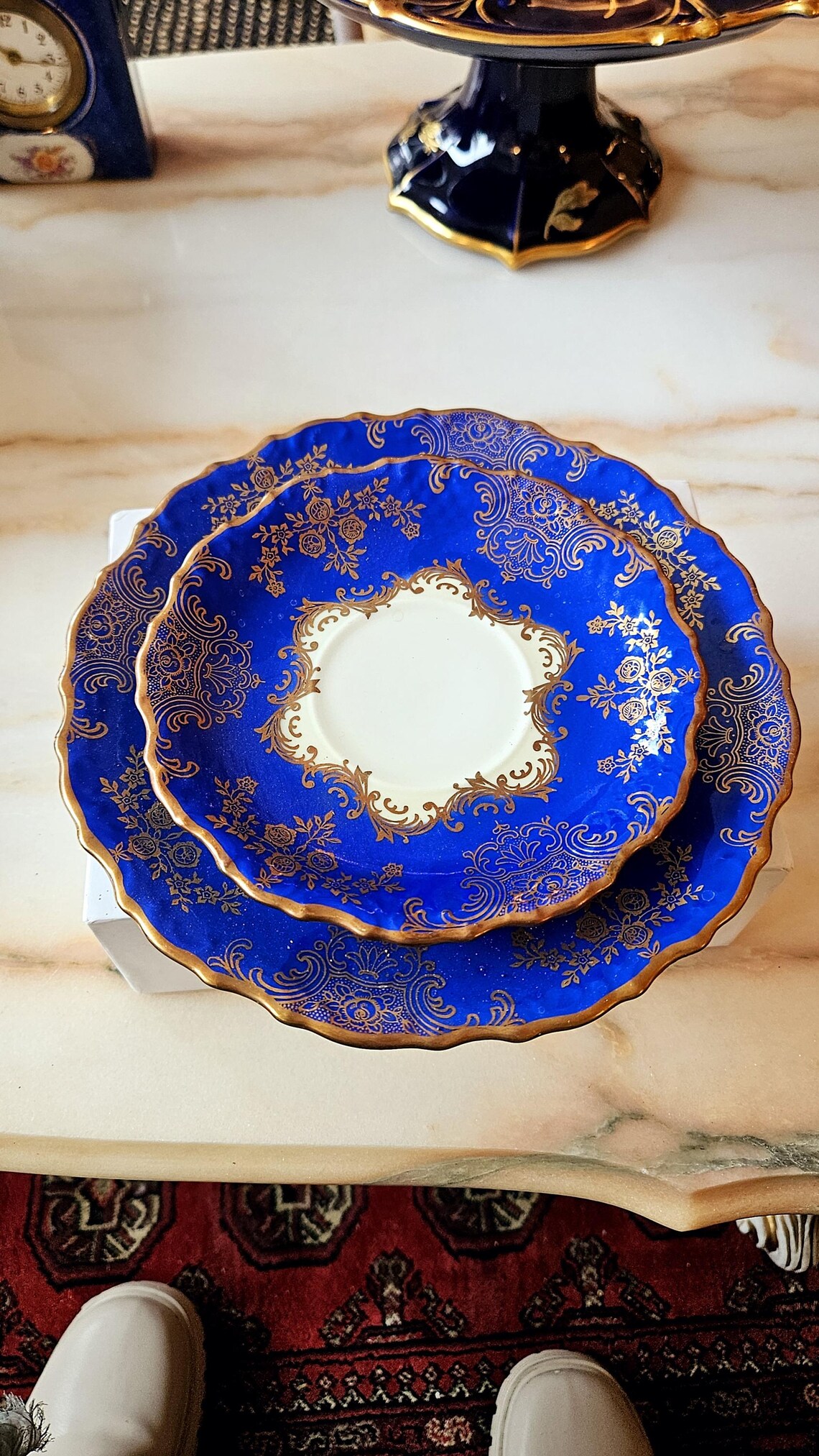 Schumann Teacup , Bavarian Teacup , Cobalt Blue Tea Cup , Schumann ...