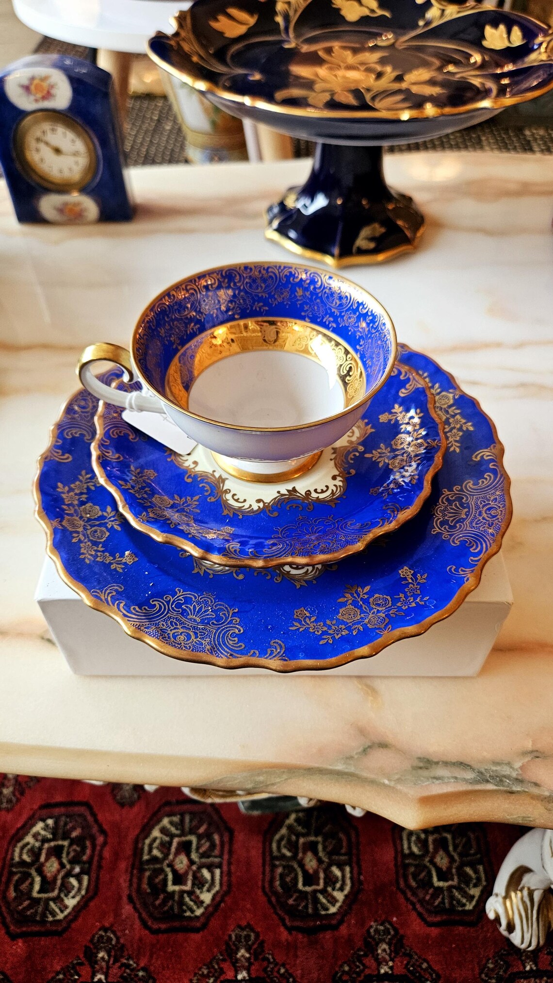 Schumann Teacup , Bavarian Teacup , Cobalt Blue Tea Cup , Schumann ...