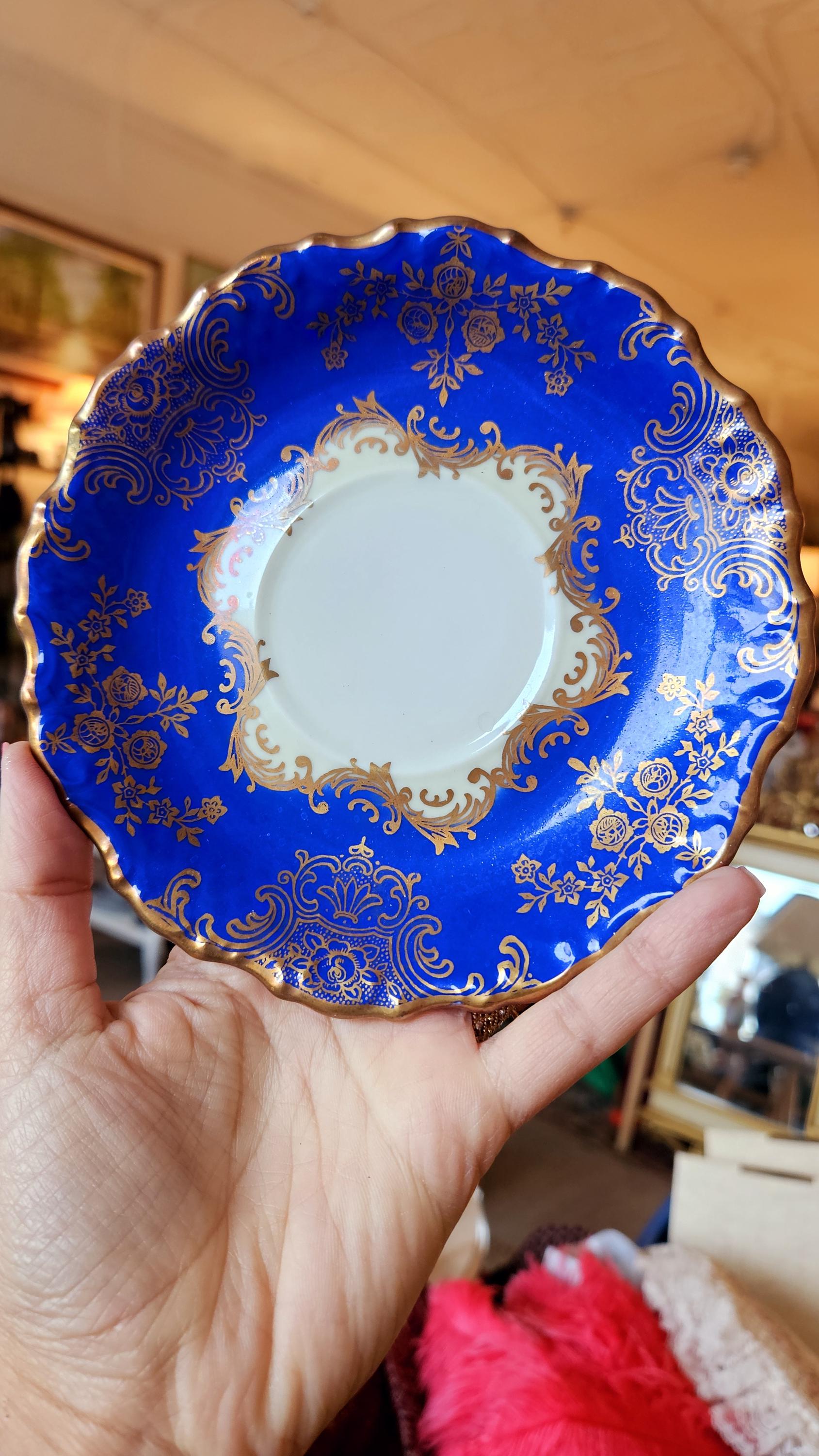 Schumann Teacup , Bavarian Teacup , Cobalt Blue Tea Cup , Schumann ...