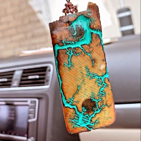 Wood Burned Keychain - Etsy