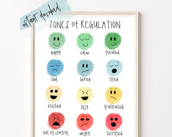 Mental Health . Psychology . Emotions . Zones of Regulation . Feelings ...