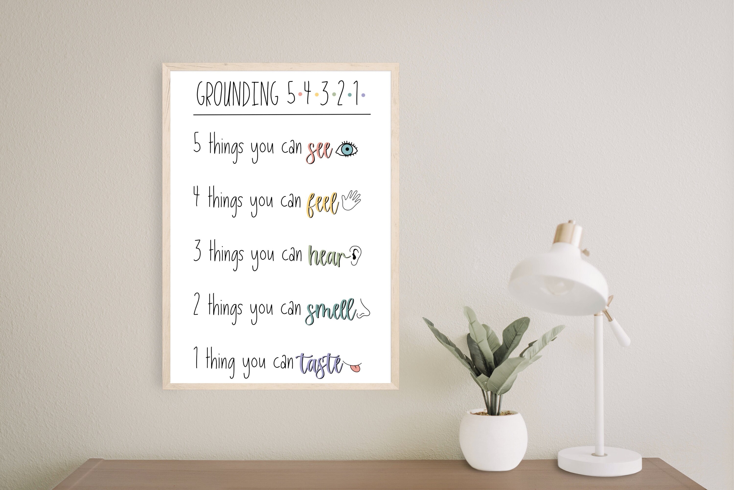 Grounding Activities . Classroom . Social Work . Mental Health Poster ...