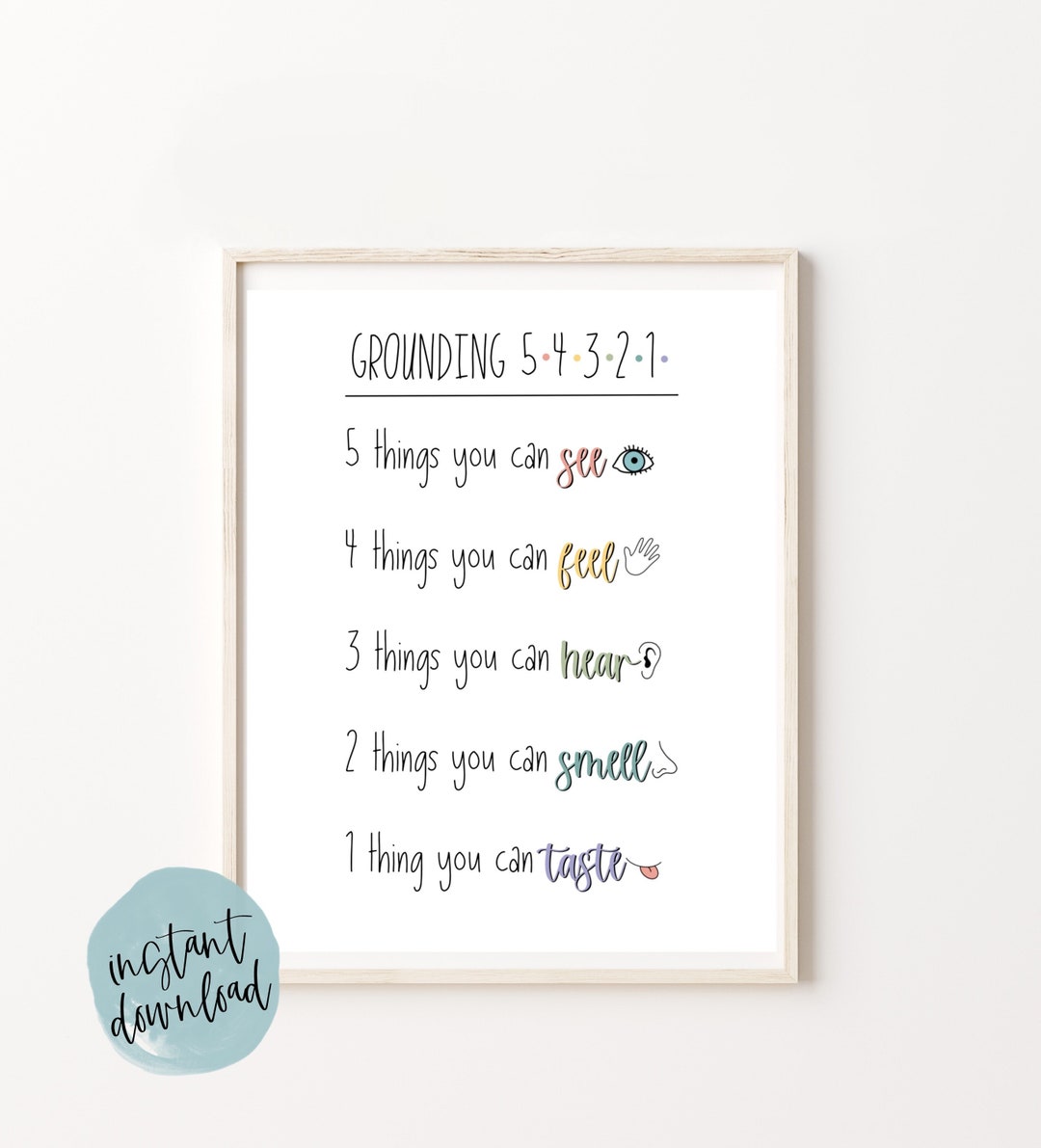 Grounding Activities . Neutral . Classroom . Social Work . Mental ...