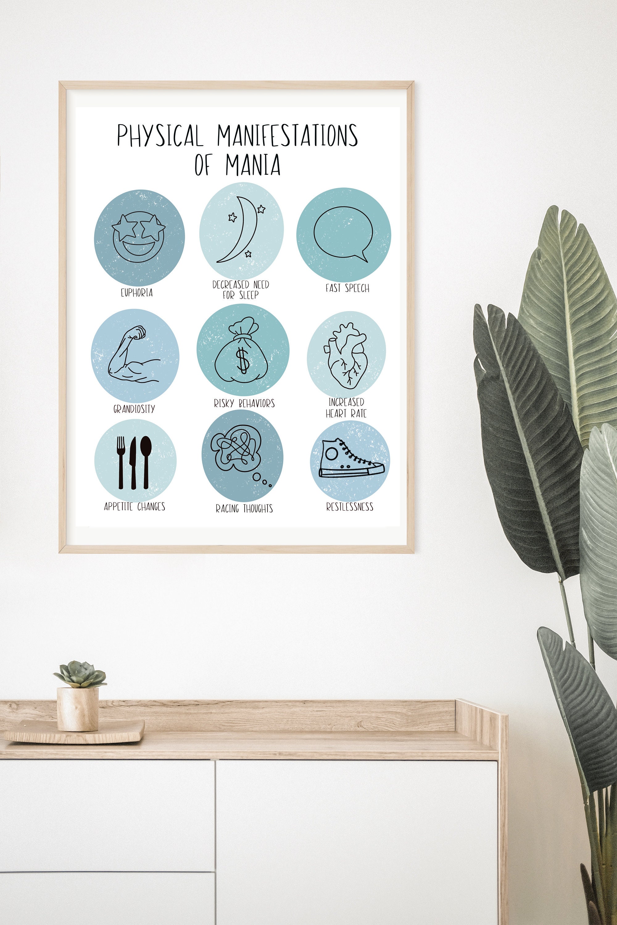 Bipolar Mania Symptoms . Psychology . Mental Health . Counseling Office ...